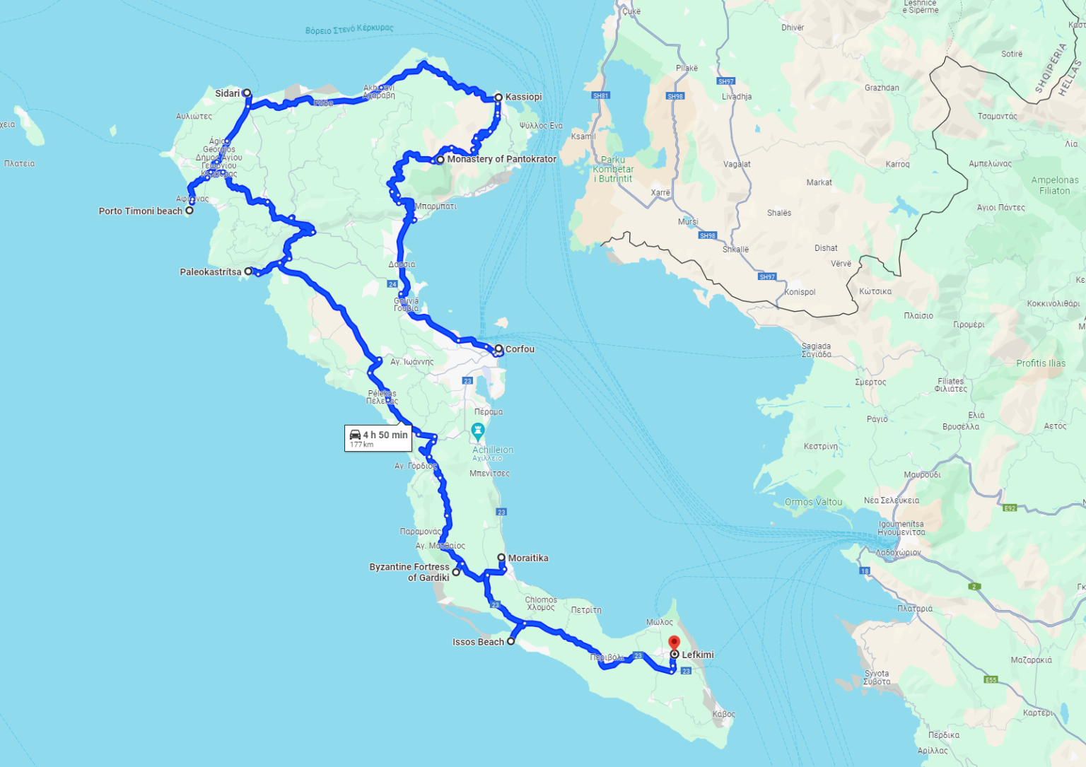 Que faire à Corfou : 12 incontournables et mon itinéraire complet